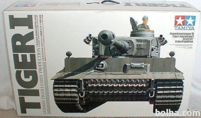 Tiger I Tank Tamiya 1/16 RC Full Option