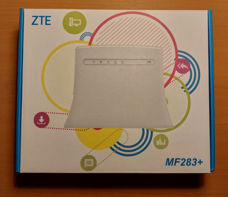 Brezžični usmerjevalnik/router/modem WiFi ZTE MF283+ LTE 4G
