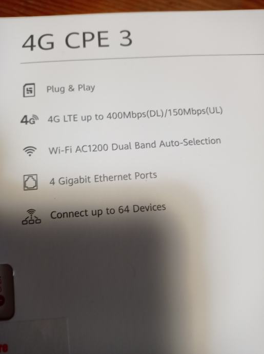 HUAWEI 4G CPE 3