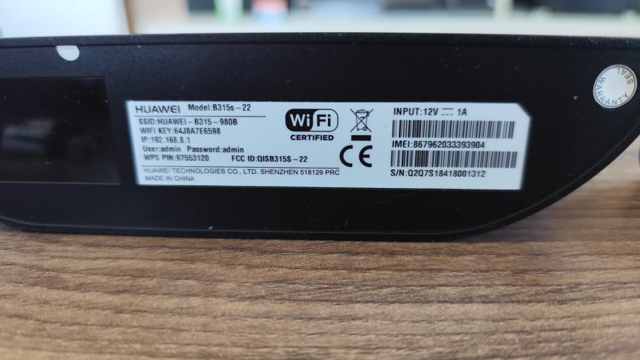 Huawei B315s-22 modem ruter