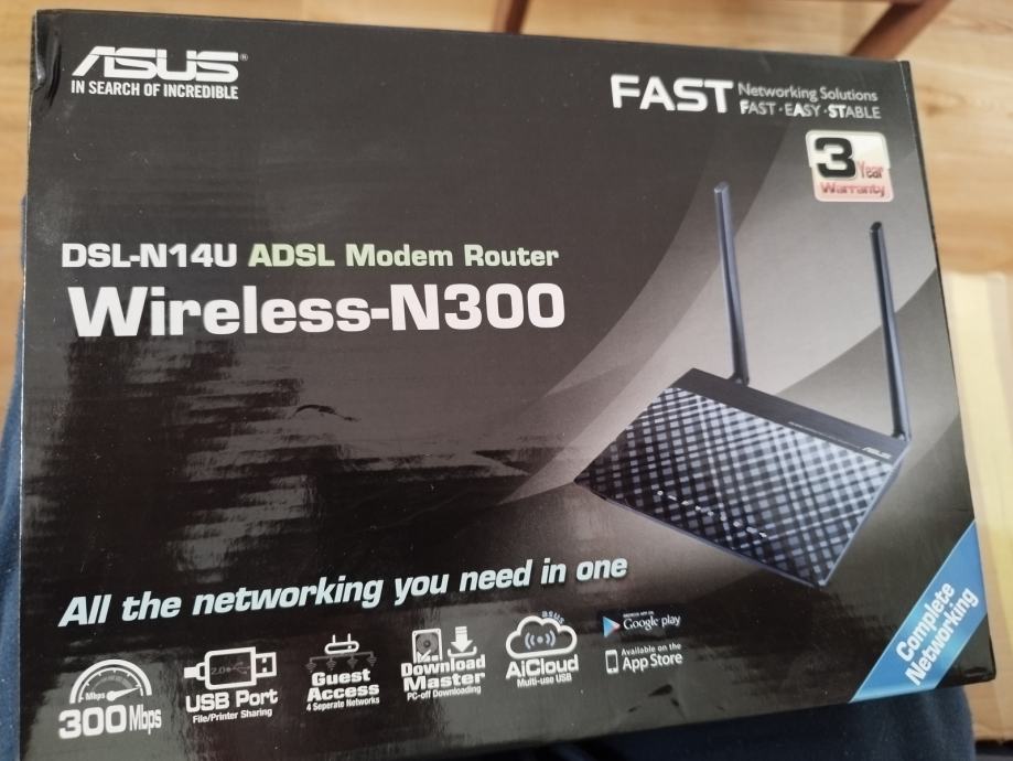 Modem router ASUS DSL-N14U