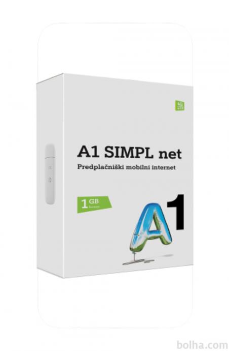 Paket A1 SIMPL net USB modem ZTE MF831 4G