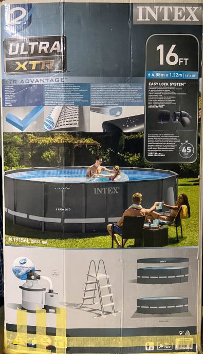 Bazen Intex Frame Pool Ultra Rondo XTR Ø 488 x 122 cm