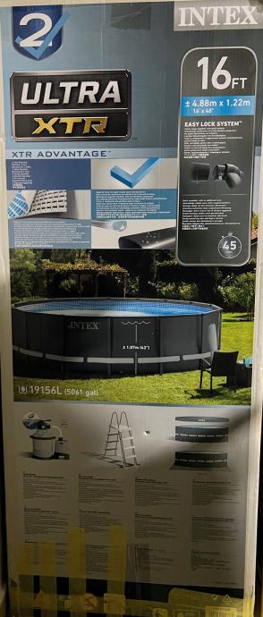 Bazen Intex Frame Pool Ultra Rondo XTR Ø 488 x 122 cm