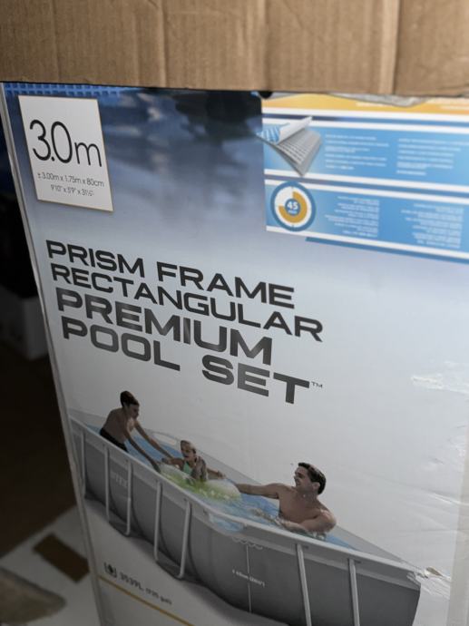 Bazen Intex prism frame 300 x 175 x 80