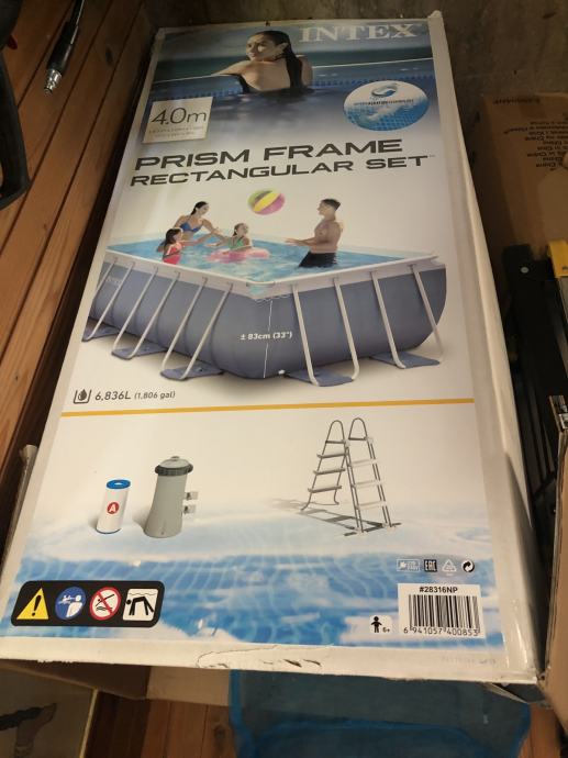 bazen intex prism frame 4x2m