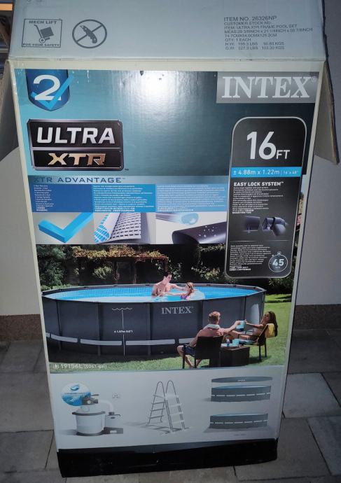 Bazen Intex Ultra Rondo XTR 488 x 122 cm