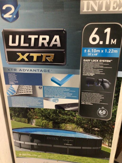 INTEX bazen: Frame Pool Ultra Rondo XTR Ø 610 x 122 cm