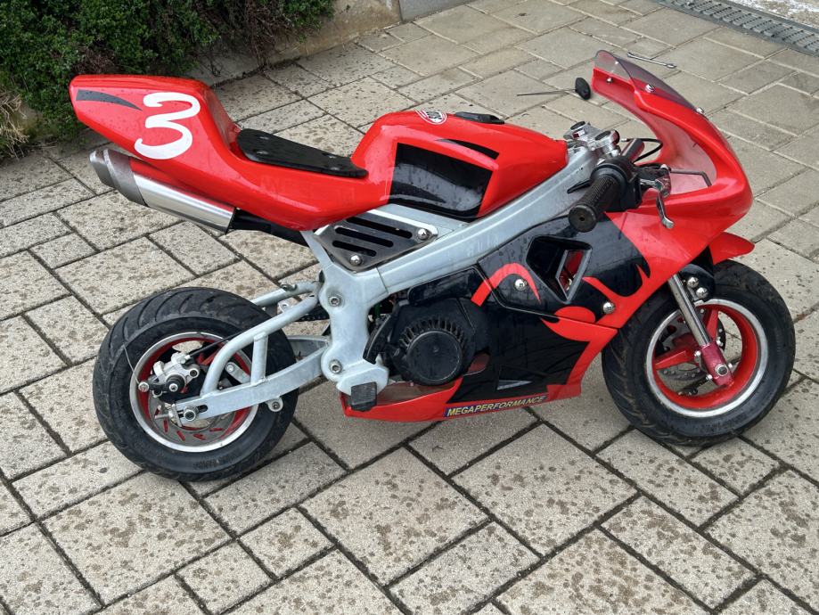 Mini Moto 49 cm3, 2000 l.