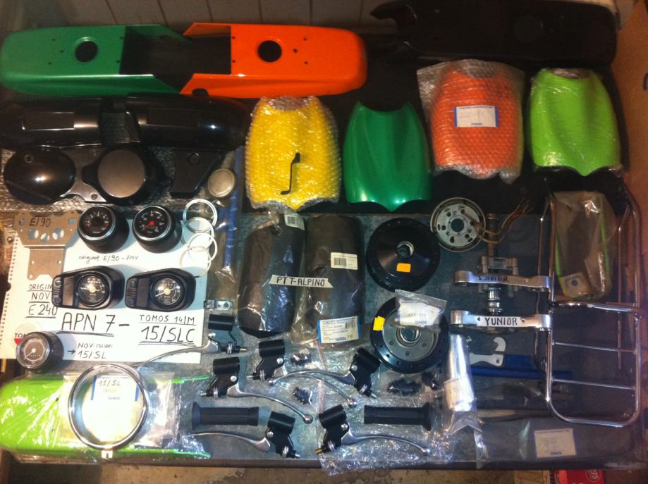 Tomos deli 15/sl,ctx,e/90,apn,14/m,15/slc,atx,flexer,avtomatic+ itd ...