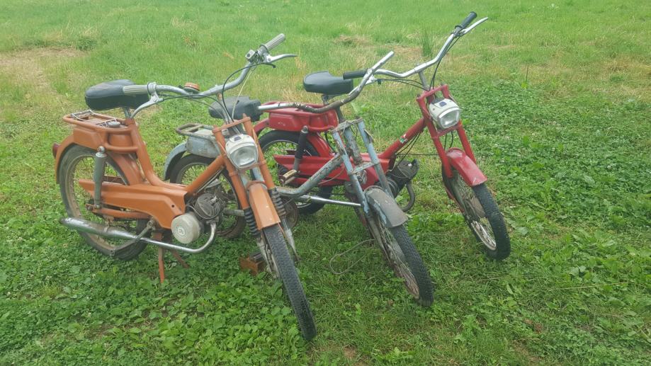 Tomos NT automatik Laura 2x vozen originalen moped in x za dele, 1968 l.