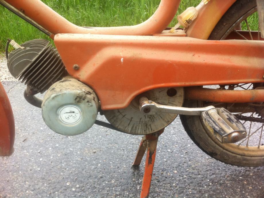 Tomos NT automatik Laura 2x vozen originalen moped in x za dele, 1968 l.