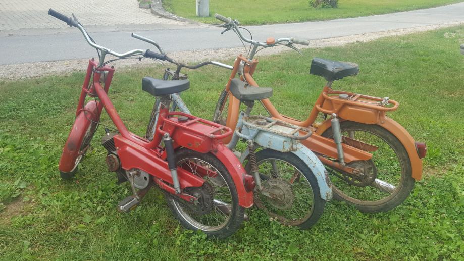 Tomos NT automatik Laura 2x vozen originalen moped in x za dele, 1968 l.