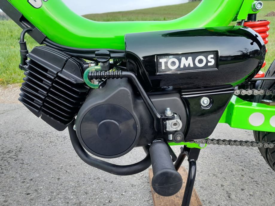 Tomos Racing 25 in drugi modeli čist nov še original Koperski ter deli ...
