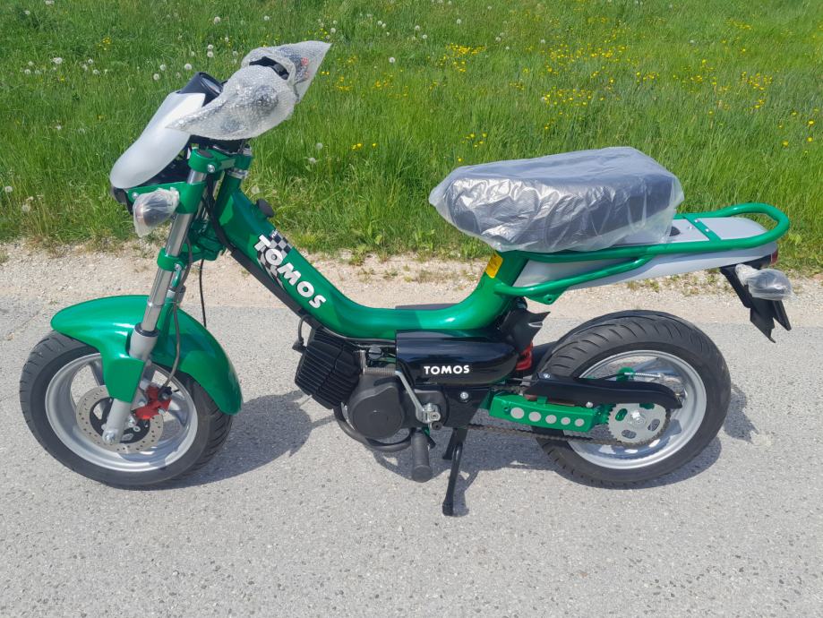 Tomos Racing 25 in drugi modeli čist nov še original Koperski ter deli ...