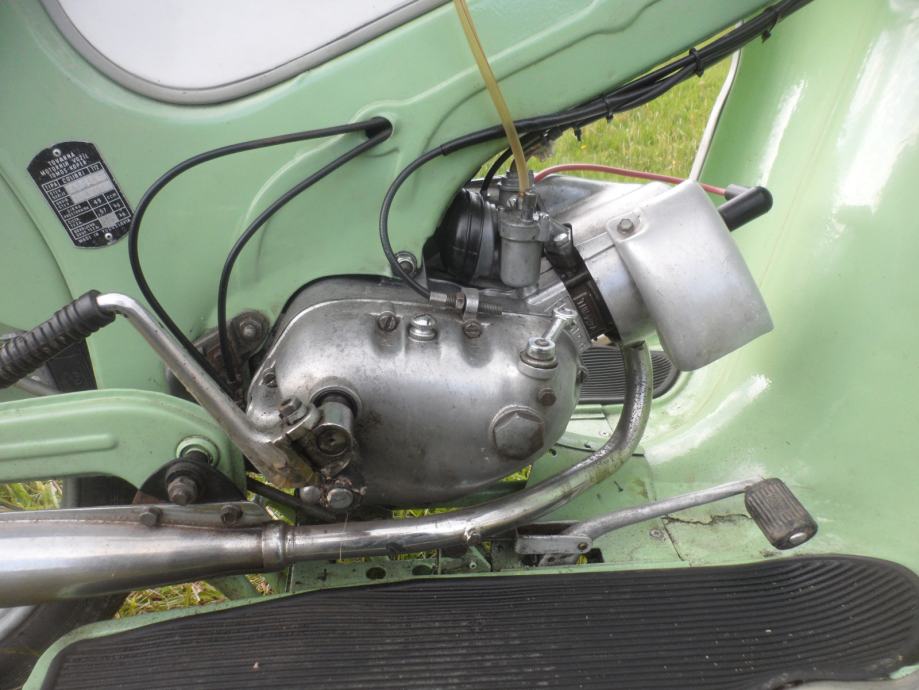 Tomos T/12 colibri po delih, 1960 l.