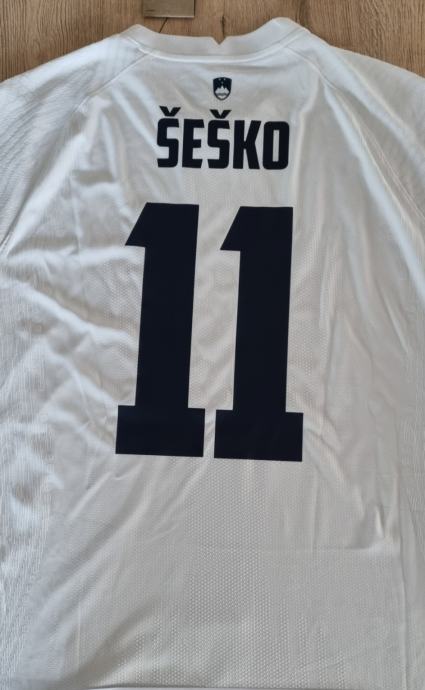 Originalni NIKE dres Slovenske nogometne reprezentance, BENJAMIN ŠEŠKO