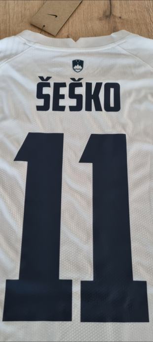 Originalni NIKE dres Slovenske nogometne reprezentance, BENJAMIN ŠEŠKO