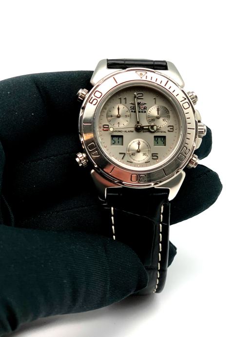 (3510) Ročna ura SECTOR Chronograph 450 (ODLIČNA!)