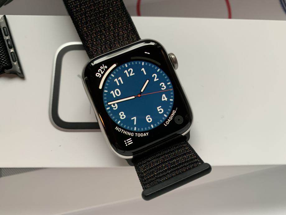 Apple Watch S4 stainless steel 44mm