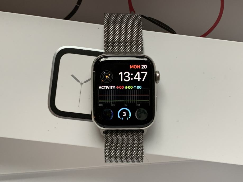 Apple Watch S4 stainless steel 44mm