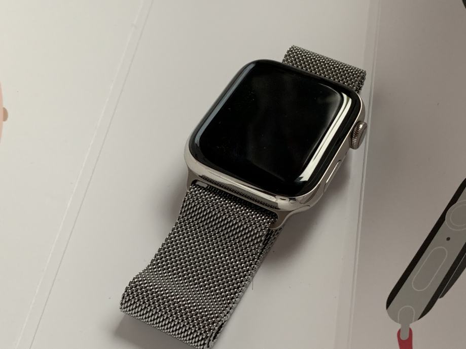 Apple Watch S4 stainless steel 44mm