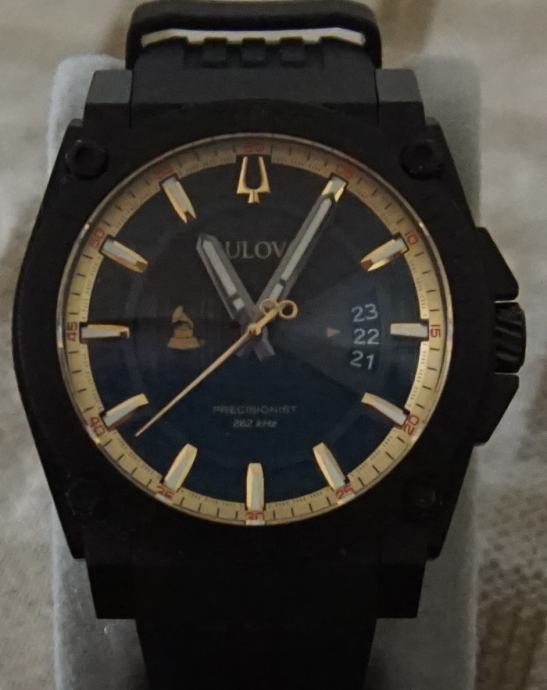 BULOVA PRECISIONIST 262 kHz Grammy limited edition, safir. 50% off