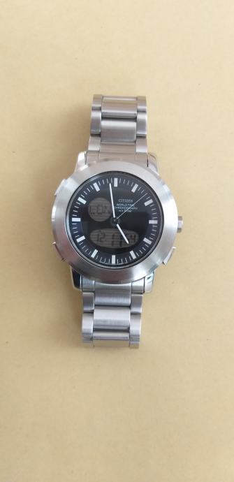 CITIZEN WORLD TIME KRONOGRAF U010 W.R.10BAR KVARC MOŠKA ROČNA URA