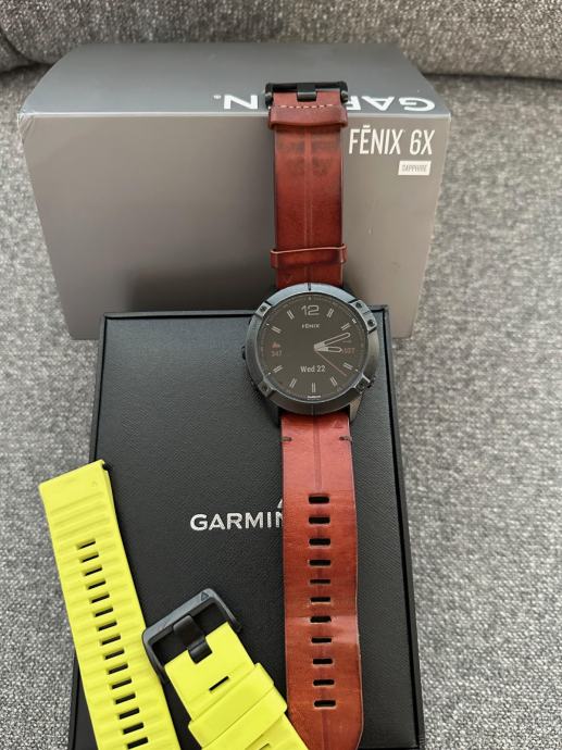 Garmin ura fenix 6X sapphire