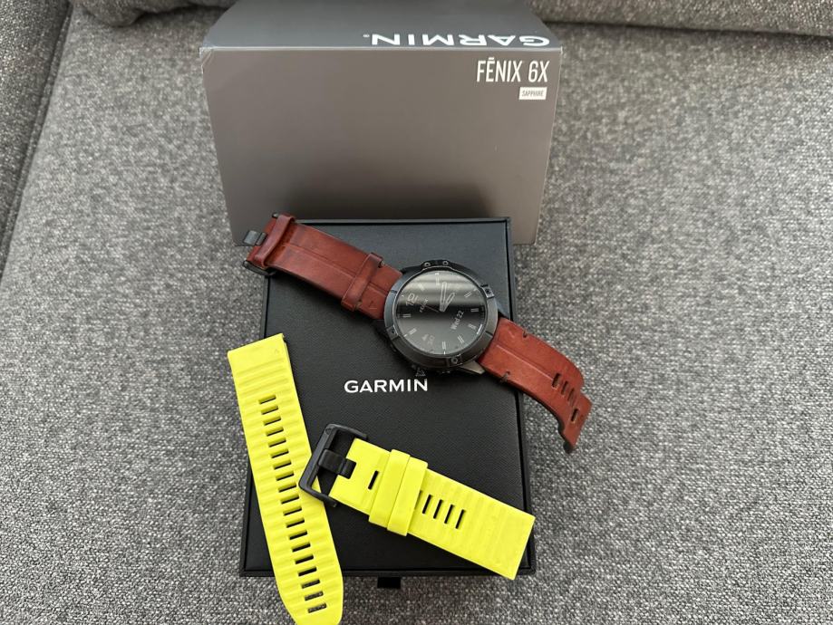 Garmin ura fenix 6X sapphire