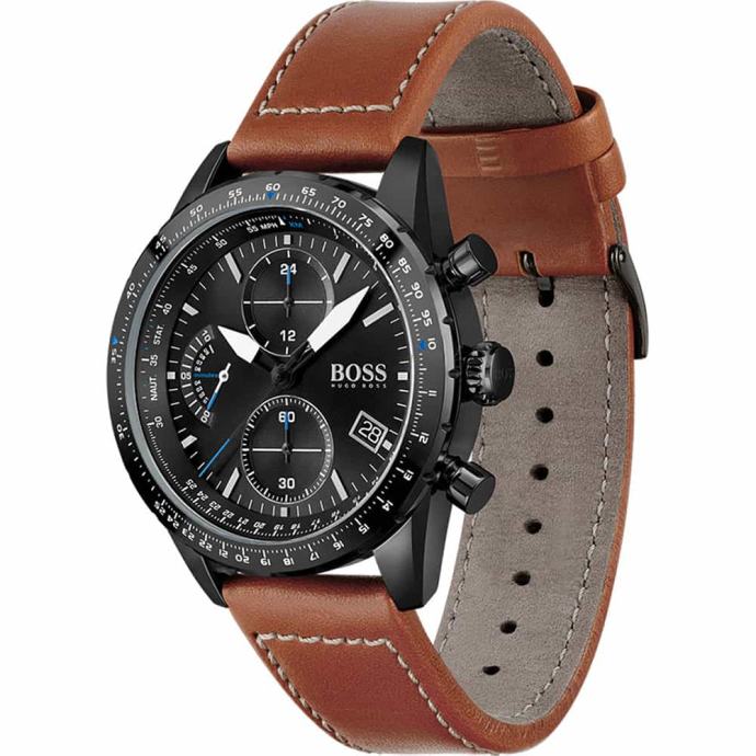 Moška ročna ura Hugo Boss Pilot Edition Chrono 1513851