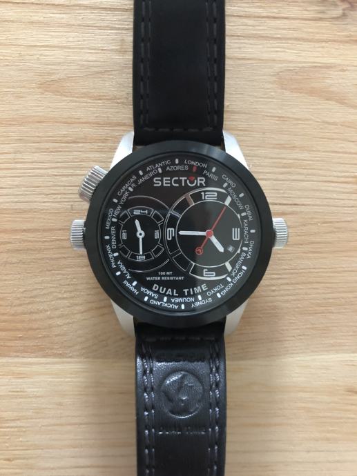Moška ura SECTOR dual time