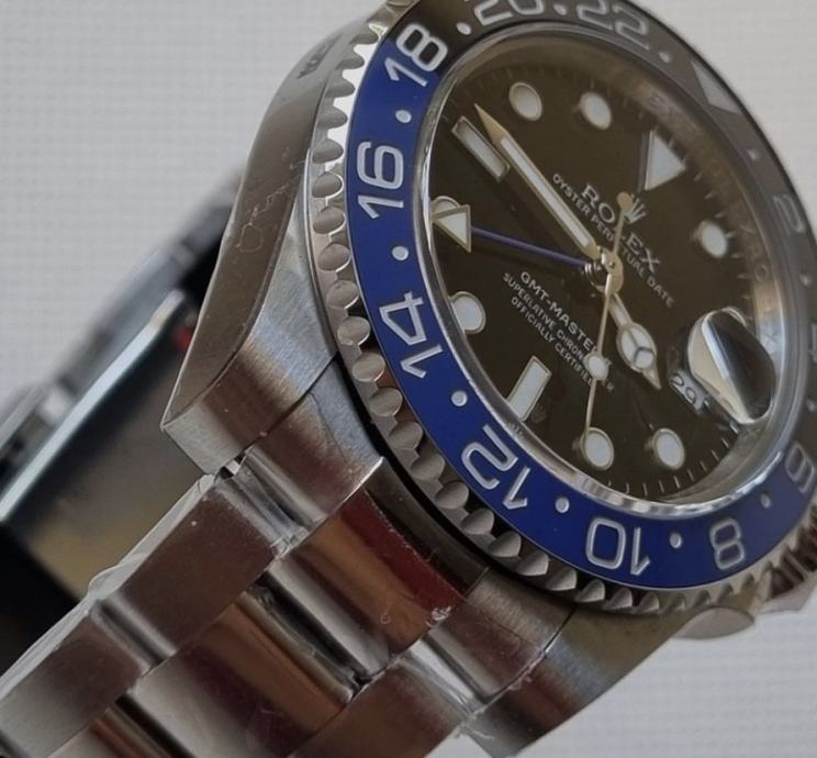 ROLEX GMT MASTER II (BATMAN OYSTER) NOOB FACTORY V12 ETA cal. 3285
