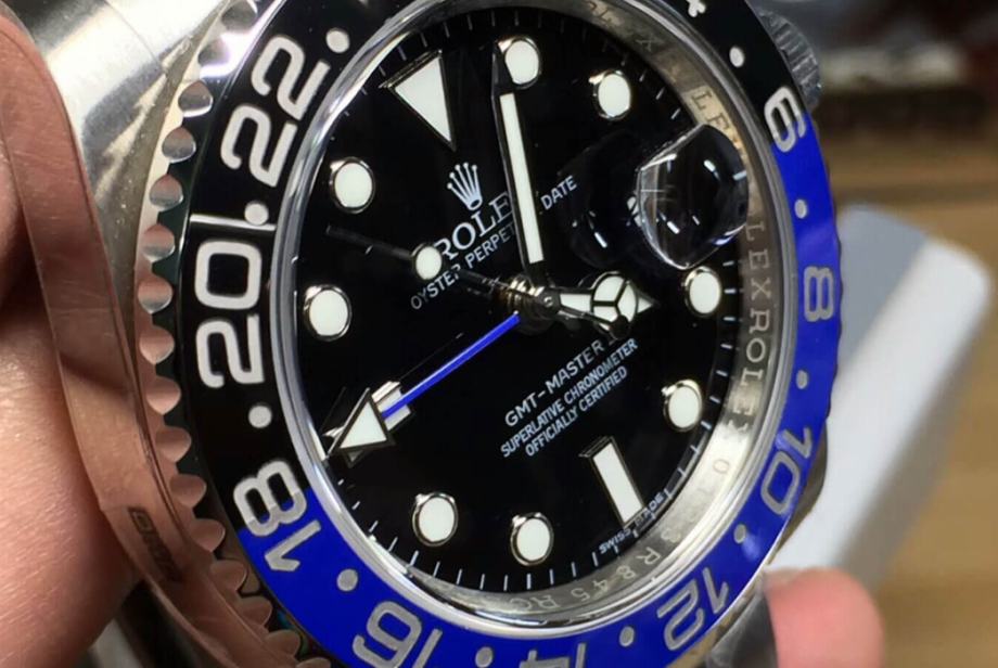ROLEX GMT MASTER II (BATMAN OYSTER) NOOB FACTORY V12 ETA cal. 3285