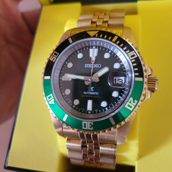 SEIKO custom GMT master