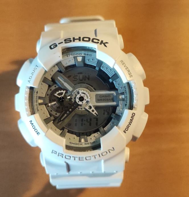 Ura Casio G-Shock 5146 GA-110C 50 mm Vintage Bela !!Izjemna ponudba!!!