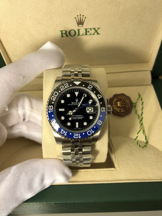 NOVA ZAPAKIRANA URA ROLEX GMT MASTER II (BATMAN JUBILEE) 3A+ (AAA+)