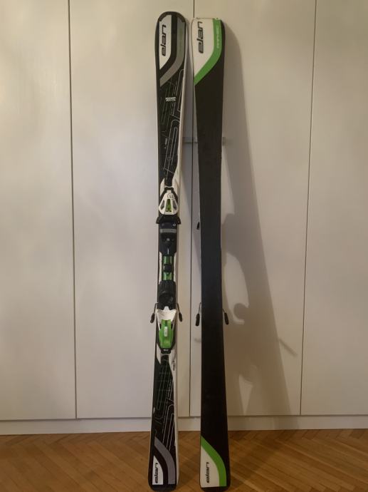 ALPSKE SMUČI 168 cm ELAN AMPHIBIO WAVEFEX 12 in VEZI ELAN FUSION EL11