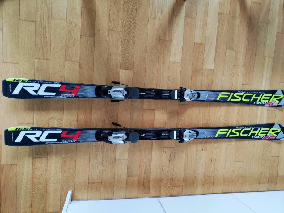 Fischer RC SC 4, dolžine 165 cm, R=13