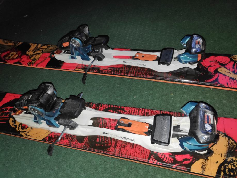 Freeride smuči K2 Hellbent (turni komplet)