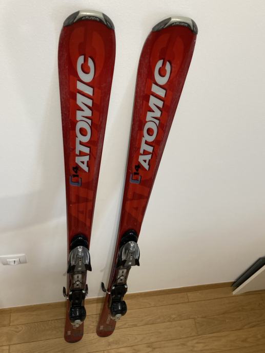 Moške smuči Atomic C14 168cm, z vezmi Atomic Device 310