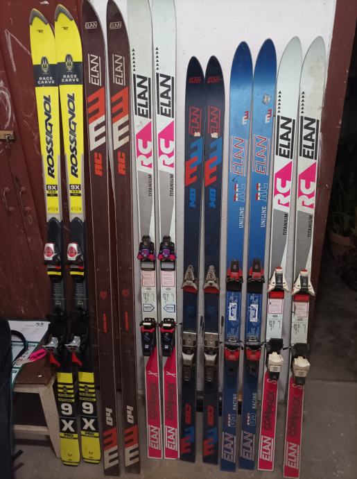 Prodam smuči Elan, Rossignol