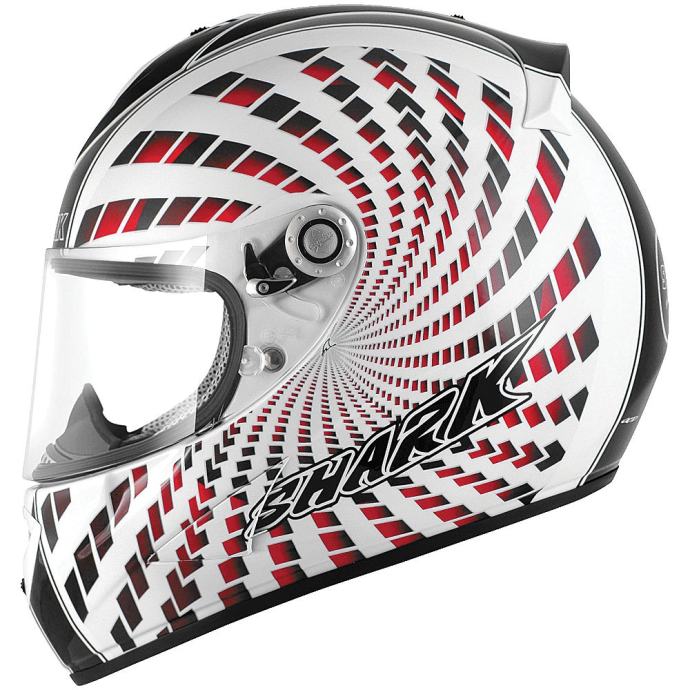 Čelada Shark RSR2 V Kinetic White in rokavice Alpinestars SP X