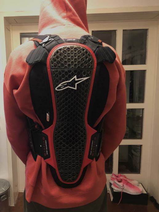 Zascita motoristicna ALPINESTARS NUCLEON KR-3 BACK PROTECTOR zelva