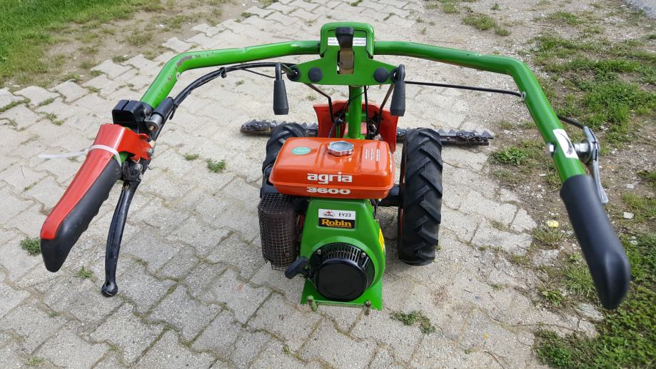 AGRIA 3600 MOTOKULTIVATOR KOSILNICA - FREZA