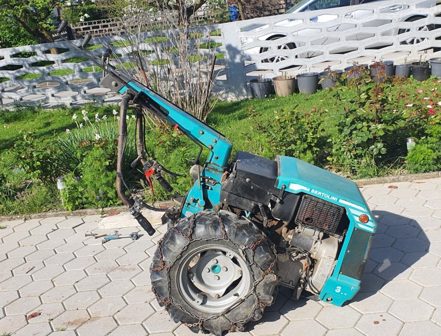 motokultivator Bertolini 318 s priključki