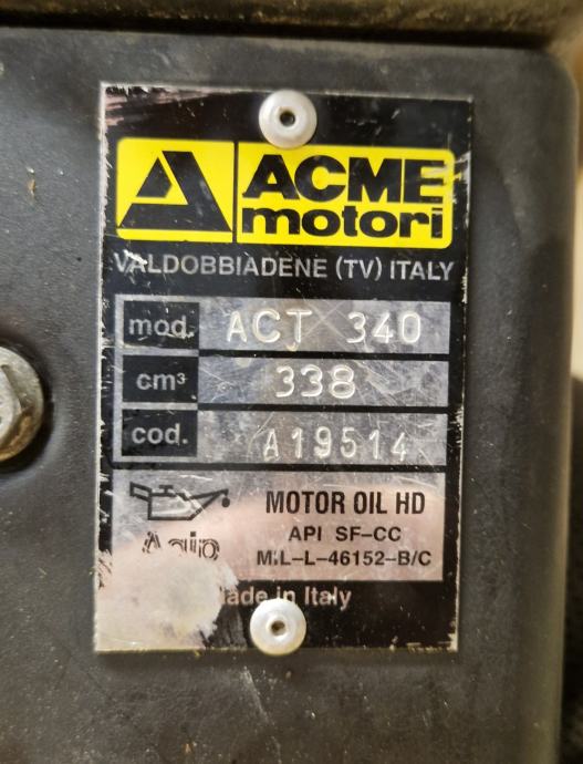 Motor ACME ACT 340