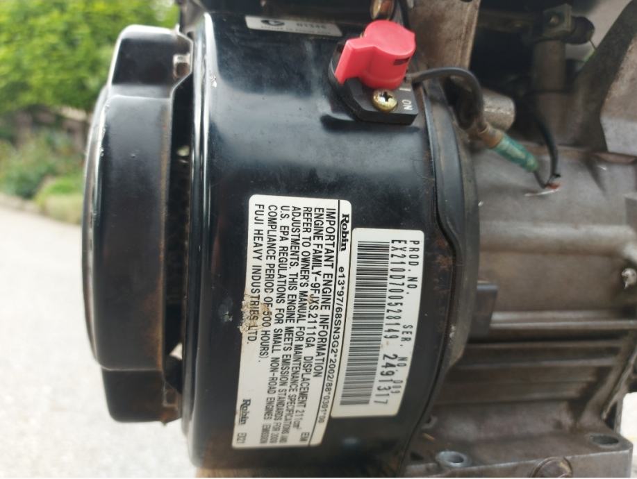 Motor Subaru EX21 7km