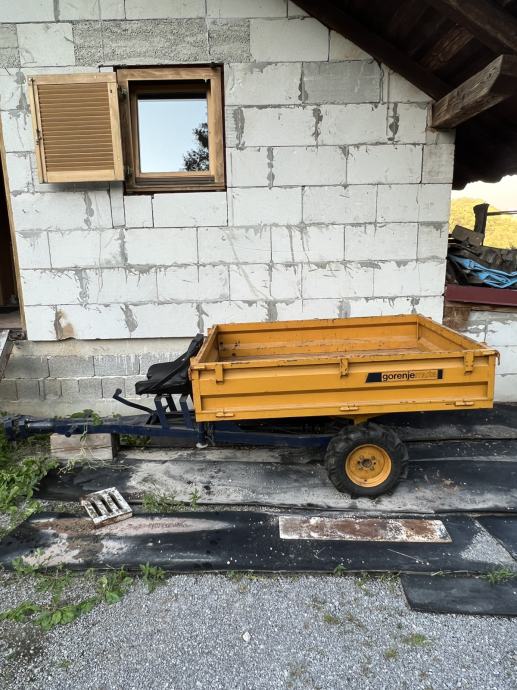 Pogonska prikolica Gorenje Muta 750