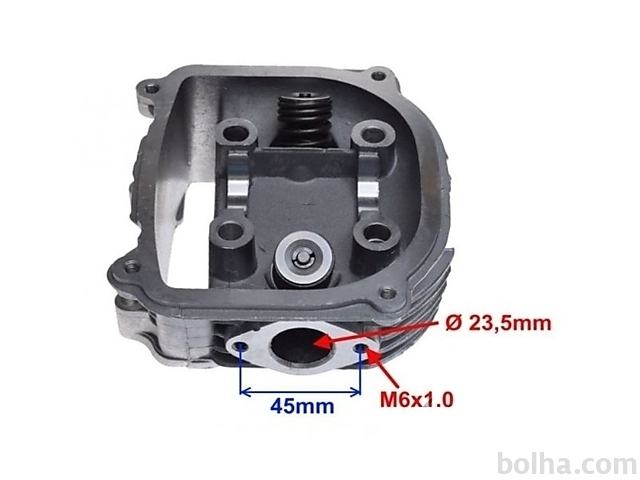 Glava cilindra (valja) 125 WM z ventili GY6 CHINA 4T